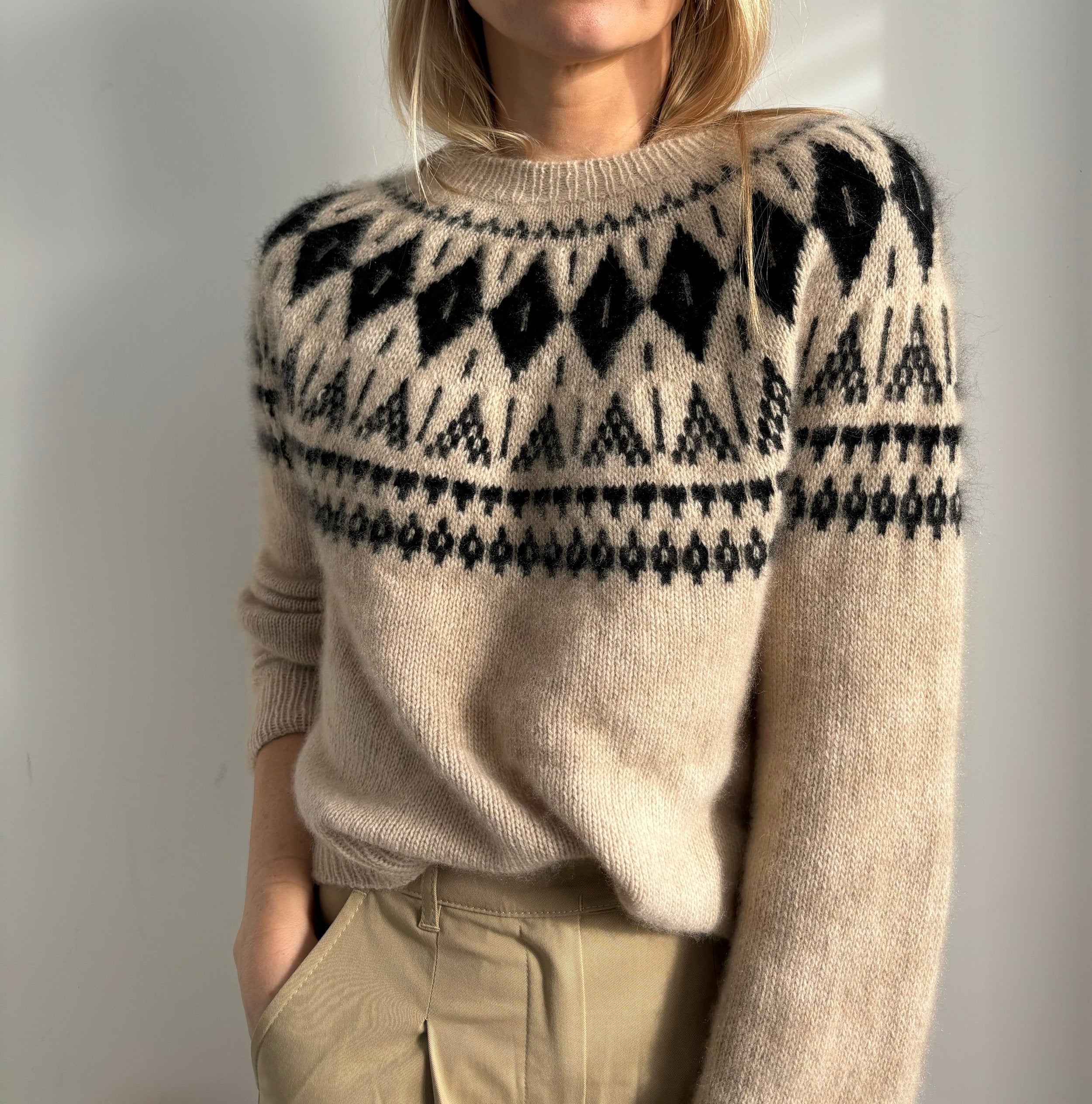 Strickpaket Edinburgh Sweater von Coco Amour aus Jensen Yarn [Budget V ...